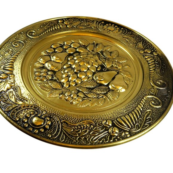 Peerage | Art | Peerage Grapes Fruits Wall Plate Vintage Midcentury ...